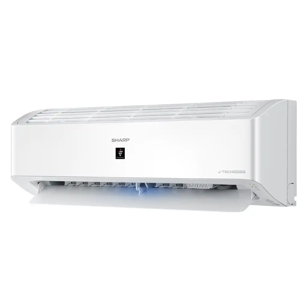 SHARP Split Air Conditioner, 1.5 HP Cool & Heat Inverter, Plasmacluster, White - AY-XP12BHE