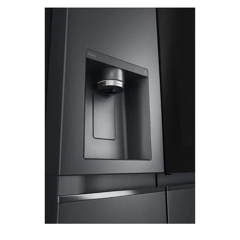 LG Refrigerator No Frost with Inverter Motor, 635 Liter , Black - GC-X257CQHW