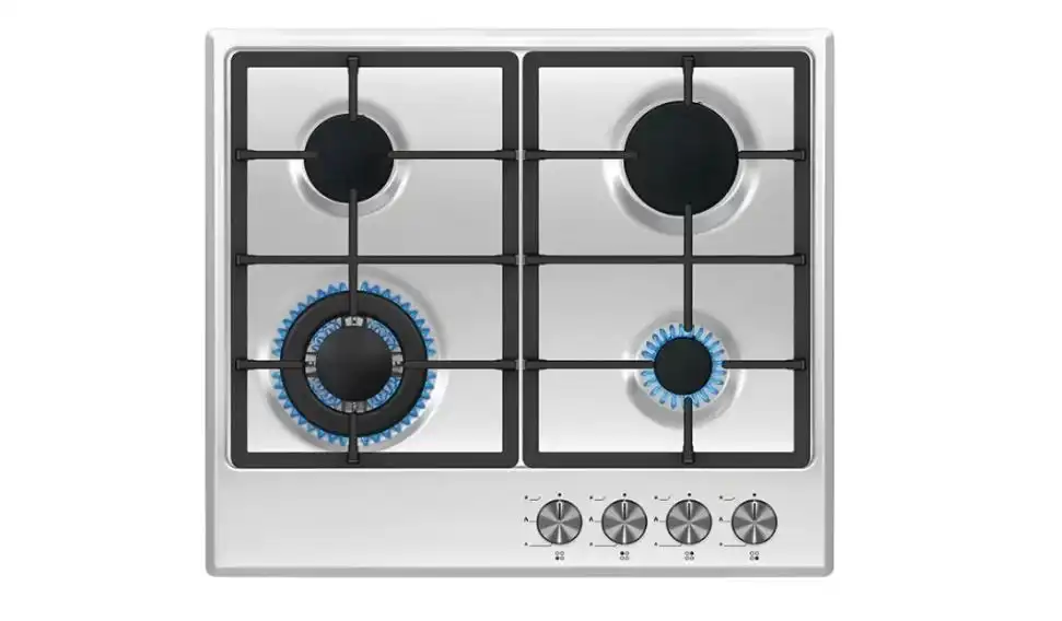 Ignis Built-In Hob Cooker, 60 cm, 4 Gas Burners, Full Safety, Stainless ...